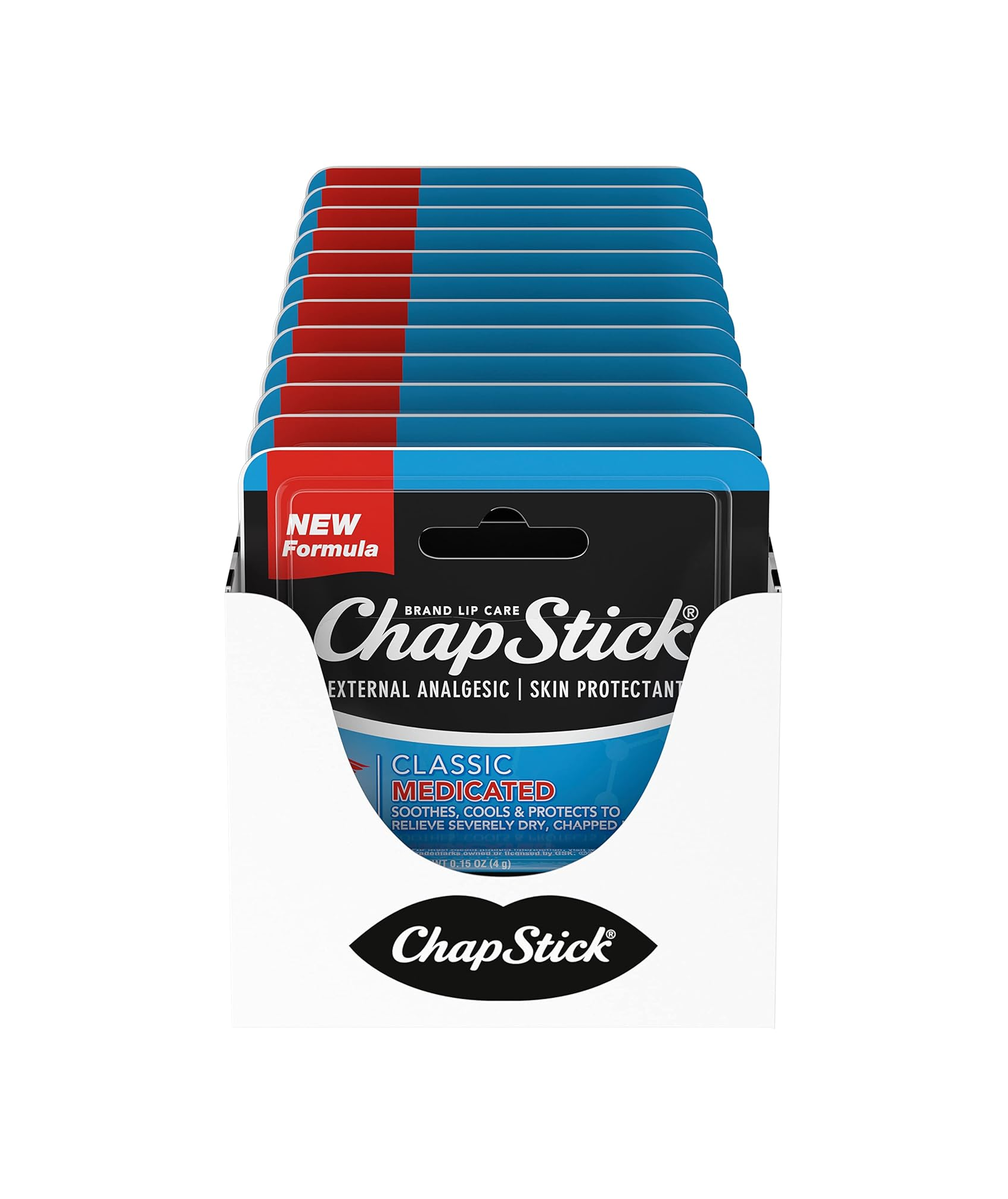 Chapstick Medicated Blister Card 12ct – mfgrus